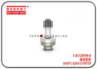 China Isuzu CXZ81 Gear Starter Shaft 1-81129794-0 1811297940 for 10PE1 Engine 2.26kg for sale