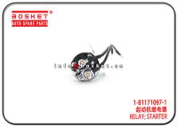 China Isuzu CXZ Starter Relay 1-81171097-1 1811710971 for 6WF1 Engine 0.28kg for sale