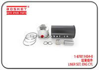 China Isuzu 6HH1 FVR33 Engine Cylinder Liner Kit 1-87811434-0 1878114340 3.2kg for sale