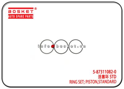 China Standard Piston Ring Set 4JB1 5873110820 8942478671 for ISUZU NKR55 0.07kg for sale
