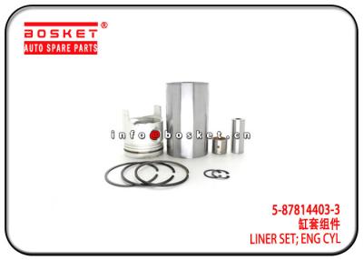 China ISUZU 5878144033 5-87814403-3 Engine Cylinder Liner Set for 4JA1T 4JJ1 TFR 1.82kg for sale