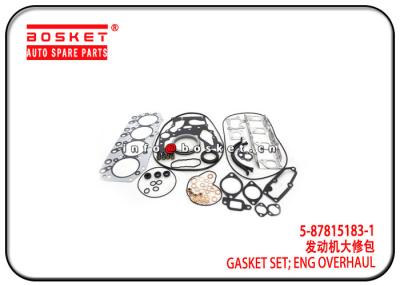China ISUZU 4JA1 TFR Engine Overhaul Gasket Set 5-87815183-1 5878151831 1.5kg for sale