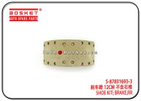 China ISUZU 5878316933 Rear Brake Shoe Kit for 4HK1-T NPR ELF 700P 9.5kg for sale