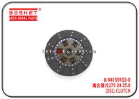 China 8-94159103-0 8941591030 Clutch Disc for Isuzu KB Foton 2.49kg for sale