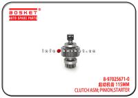 China ISUZU 8-97025671-0 8970256710 Starter Pinion Clutch Assembly for 4HF1 NPR66 1.06kg for sale
