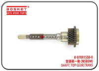 China ISUZU 8970915580 8-97091558-0 Transmission Top Gear Shaft for 4JB1 NKR55 1.73kg for sale