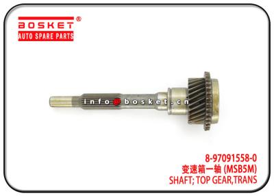 China ISUZU 8970915580 8-97091558-0 Transmission Top Gear Shaft for 4JB1 NKR55 1.73kg for sale