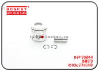 China Standard Piston 8971766040 8-97176604-0 for ISUZU 4JB1 NKR55 Engine 0.8kg for sale