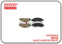 China Isuzu D-MAX Front Disc Brake Caliper Pad Kit 8-97318675-0 8973186750 1.93kg for sale