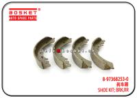China ISUZU D-MAX TFR Rear Brake Shoe Kit 8973682530 8-97368253-0 Brake Parts for sale