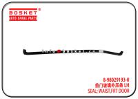 China Isuzu NMR VC46 700P Front Door Waist Seal 8-98029193-0 6107130P301 0.3kg for sale