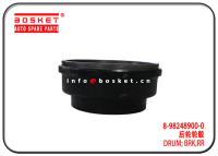 China Isuzu 4HF1 NPR66 Rear Brake Drum 8-98248900-0 8982489000 18.6kg for sale
