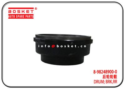 China Isuzu 4HF1 NPR66 Rear Brake Drum 8-98248900-0 8982489000 18.6kg for sale