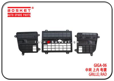 China EXR GIGA-06 GIGA06 Isuzu Truck Parts Radiator Grille Black White 1PCS for sale