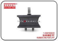 China Front Engine Foot Rubber for Isuzu 6WF1 CXZ51K 1-53215222-0 2.2kg for sale