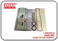 China Isuzu CXZ 6SA1 Engine Overhaul Gasket Set 1-87810541-0 1878105410 2.2kg for sale