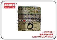 China Isuzu 6HK1 XE Engine Overhaul Gasket Set 1-87815607-1 1878156071 2.55kg for sale
