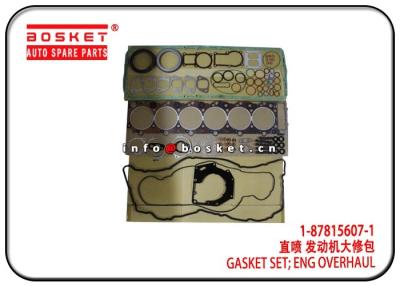 China Isuzu 6HK1 XE Engine Overhaul Gasket Set 1-87815607-1 1878156071 2.55kg for sale