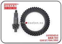 China ISUZU 8-97035455-0 8970354550 Final Drive Gear Set for 4HF1 NPR66 10.7kg for sale