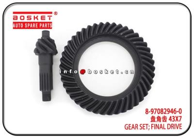 China ISUZU 8-97082946-0 8970829460 Final Drive Gear Set for Truck Axle Replacement for sale