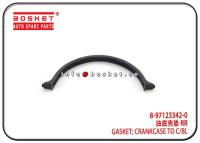 China Isuzu 4JA1 TFR54 Crank to Cylinder Block Gasket 8-97123342-0 8971233420 for sale