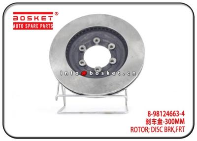 China Isuzu D-MAX 4X4 Front Disc Brake Rotor 8981246634 8-98124663-4 OEM Replacement for sale