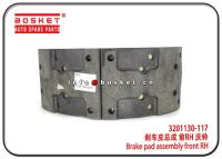 China ISUZU FVR34 3201130-117 3201130117 Brake Pad Assembly Front Right Hand for sale