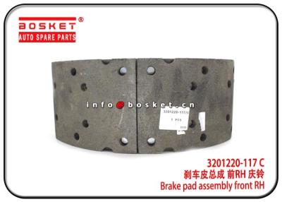 China ISUZU FVR34 Front Right Brake Pad Assembly 3201220-117 C 1-47120616-0 for sale