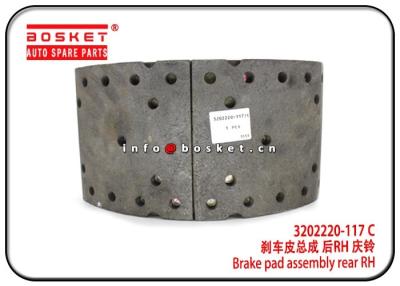 China Isuzu FVR34 Brake Pad Assembly Rear Right Hand 3202220-117 C 3202220117 C for sale