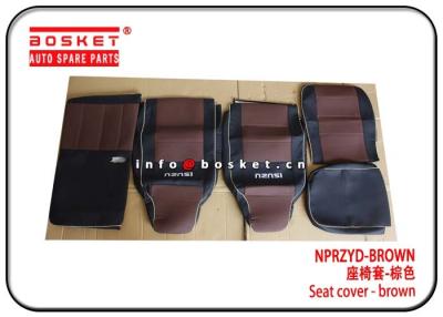 China ISUZU NPR Seat Cover Brown NPRZYD-BROWN Durable Interior Replacement for sale