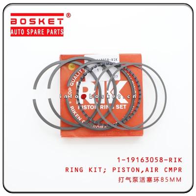 China ISUZU 6WF1 Air Compressor Piston Ring Kit 1-19163058-RIK 119163058RIK for CXZ EXR Trucks for sale