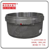 China ISUZU 6HK1 CXZ Rear Brake Drum 1-42315383-0 1423153830 44.4kg Chassis Parts for sale