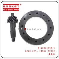 China ISUZU NPR Final Drive Gear Set 8-97061850-1 8970618501 18.4kg Chassis Parts for sale