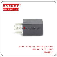 China ISUZU 10PE1 Power Take Off Control Relay 8-97173035-1 8100650-P301 8971730351 0.015kg for sale