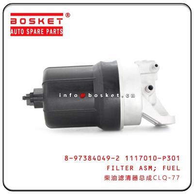 China Isuzu 4JJ1 4HK1 Fuel Filter Assembly 8-97384049-2 1117010-P301 8973840492 for sale