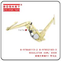 China Isuzu 4JH1 NKR77 Door Regulator Assembly 8-97868113-2 8978681132 1.77kg for sale