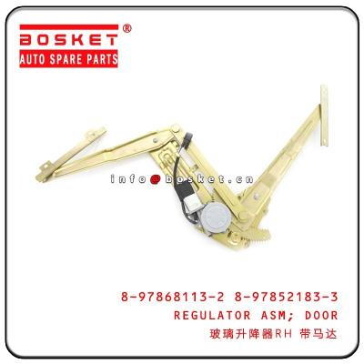 China Isuzu 4JH1 NKR77 Door Regulator Assembly 8-97868113-2 8978681132 1.77kg for sale