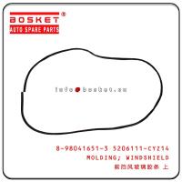 China Isuzu CXZ CYZ14 VC46 Windshield Molding 6UZ1-T 8-98041651-3 5206111CYZ14 for sale