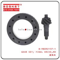 China Isuzu 8980921371 8-98092137-1 Rear Final Drive Gear Set Genuine OEM Part for sale