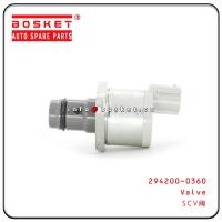 China Isuzu 4JJ1 DMAX SCV Valve 294200-0360 2942000360 Suction Control Valve for sale