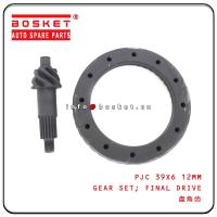China ISUZU PJC NPR 39x6 12mm Final Drive Gear Set for Commercial Trucks for sale