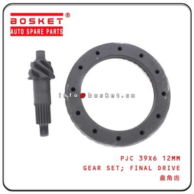 China ISUZU PJC NPR 39x6 12mm Final Drive Gear Set for Commercial Trucks for sale
