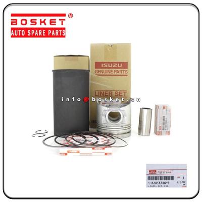 China Isuzu 4HK1 6HK1 XD Engine Cylinder Liner Set 1-87813766-1 1-87813766-2 5-87814862-1 for sale
