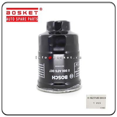China Isuzu Fuel Filter Element Kit 8-98037480-0 8980374800 for 4JH1 4HK1 NKR77 FRR for sale