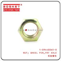China Isuzu 1-09440065-0 1094400650 Front Axle Wheel Pin Nut for 6HK1 FVR34 CVZ CXZ CYZ for sale