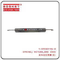 China Isuzu Brake Shoe Return Spring 1-09583196-0 1095831960 for 10PE1 6HK1 VC46 FVZ34 for sale