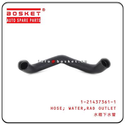 China Isuzu FVR Radiator Outlet Water Hose 1-21437361-1 1214373611 for 6SA1 Engine FVR23 FTR FRR for sale