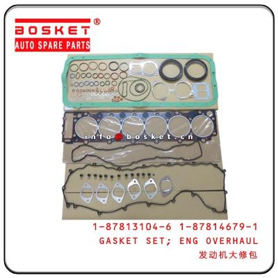 China Isuzu 6HH1 Engine Overhaul Gasket Set 1-87813104-6 1878131046 for FTR33 FRR for sale