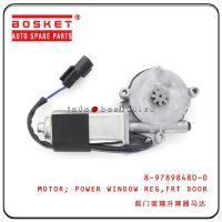 China Isuzu 4HF1 NPR66 NKR Front Door Power Window Regulator Motor L 8-97898480-0 8978984800 for sale