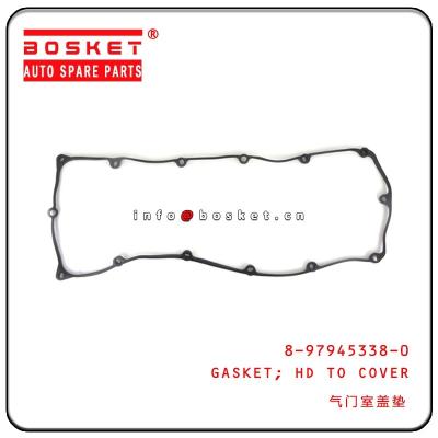 China Isuzu 4JJ1 Head to Cover Gasket 8979453380 8-97945338-0 Engine Cylinder Head Cover Gasket for sale